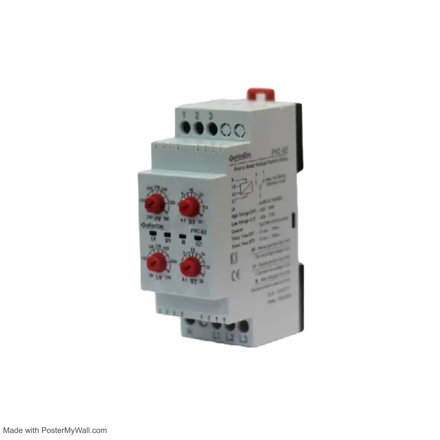 PLASTIM/PANEL ACCESSORIES/VOLTAGE CNTRL RELAYS 3PH - altaqwaonline